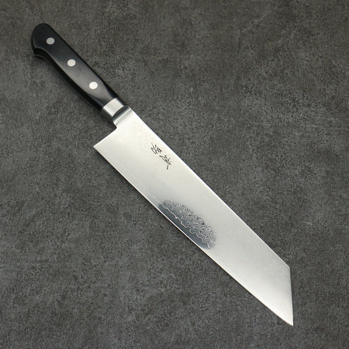 Seisuke VG10 33 Layer Mirrored Finish Damascus Kiritsuke Gyuto 210mm B ...