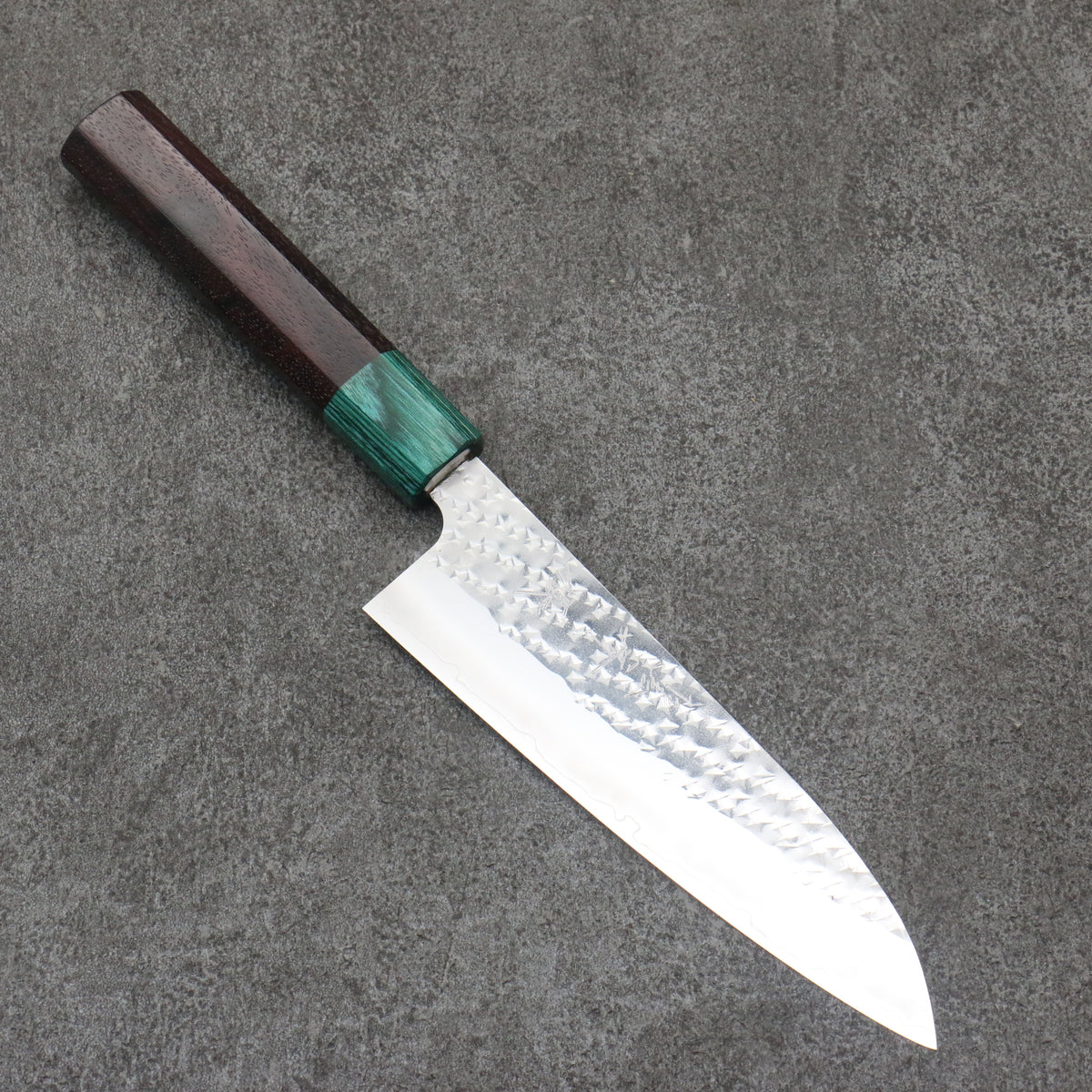 Yu Kurosaki Senko Ryu SG2 Hammered Small Santoku 150mm Rosewood (ferru ...